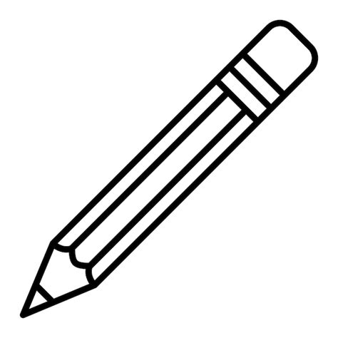 Icône Du Crayon Vecteur Premium