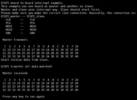 m core spi master slave mode communication of i mx8m plus evaluation
