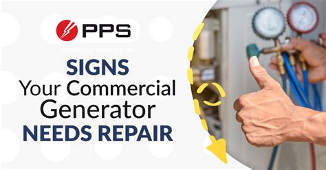 Signs Your Commercial Generator Needs Repair