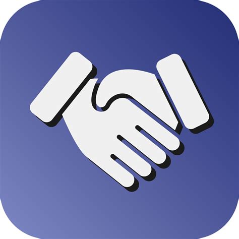 Partner Vector Glyph Gradient Background Icon For Personal And Commercial Use 35751814 Vector