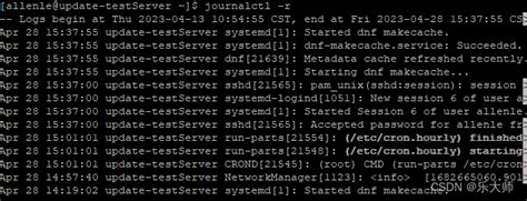 Linux必会100个命令（五十九）journalctljournalctl K Csdn博客
