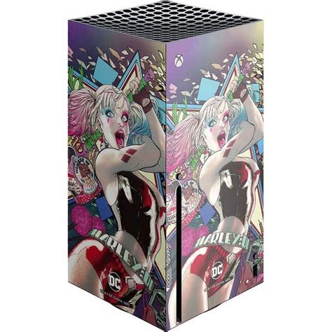 Skinit Dc Comics Colorful Harley Quinn Xbox Series X Console Skin