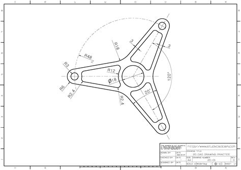 D Metric Engineering Drawings Autocad Technical Drawing CADD
