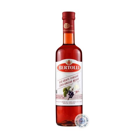 Jual Red Wine Vinegar Bertolli Cuka Fermentasi Anggur Merah 500 Ml