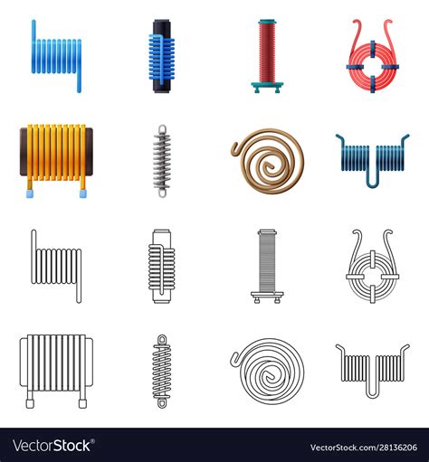 Isolated Object Compression And Torsion Icon Vector Image
