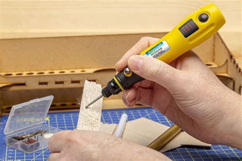 Rotacraft Rc03usb 36v Cordless Micro Rotary Tool With 12 Accessories