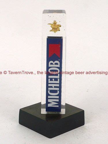 1980s Michelob 4 Inch Acrylic Tap Handle For Sale At Auction On 15th