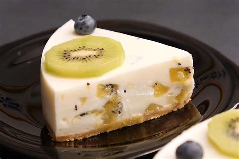 Tarta De Yogur Y Kiwi Recetinas