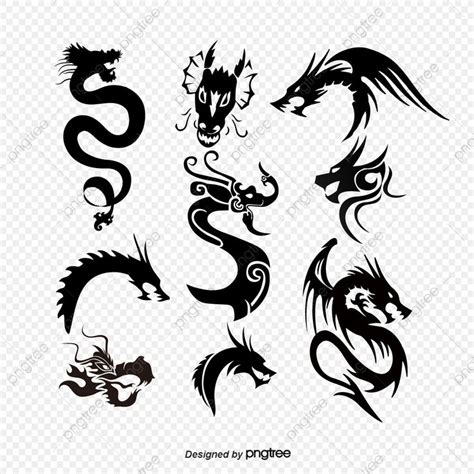 문신 벡터 재료 문신 벡터 패션 벡터 Png 일러스트 및 벡터 에 대한 무료 다운로드 Pngtree 용 삽화 용 타투 문신