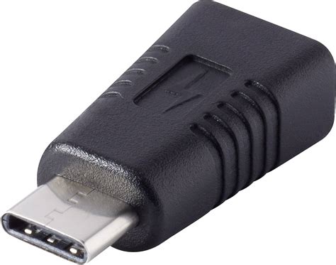 Renkforce Usb 20 Adapter 1x Usb C Plug 1x Usb 20 Port Micro B Rf Usba 11 Gold Plated