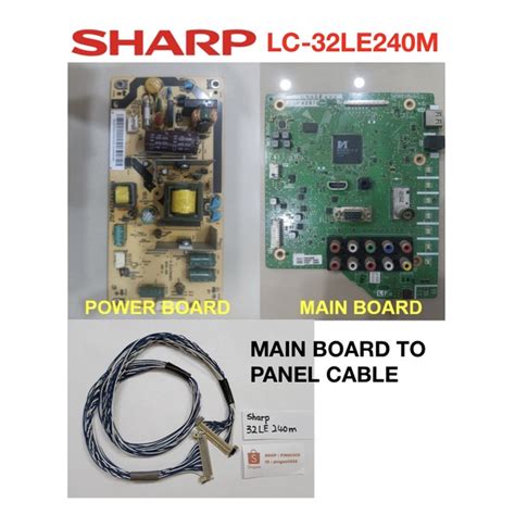 SHARP LED TV LC32LE240 32LE240 32LE240M LC 32LE240M Power Board