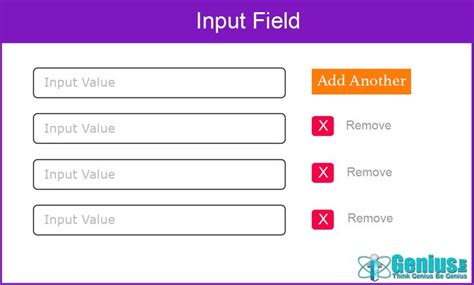 Addremove Input Fields Dynamically With Jquery Jquery Inputfield