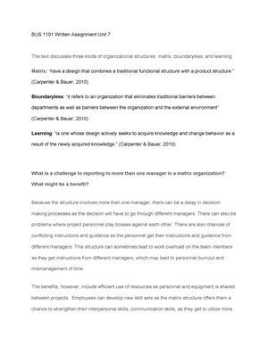 Unit 7 Discussion Assignment Discussion Forum Unit 7 Unit 7