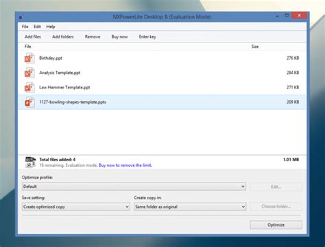 Reduce File Size For Microsoft Office Files With NX PowerLite