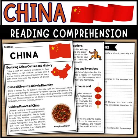 May Aapi Heritage Month China Reading Comprehension Passage And Questions