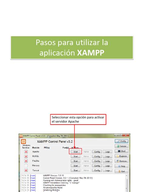 tutorial de xampp pdf