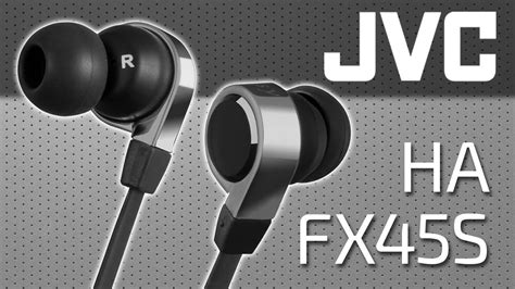 Обзор JVC HA FX45S.Наушники вкладыши, вставные JVC HA FX45S - YouTube