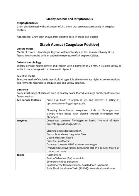 Staphylococcus And Streptococcus Staphylococcus And Streptococcus Staphylococcus Gram
