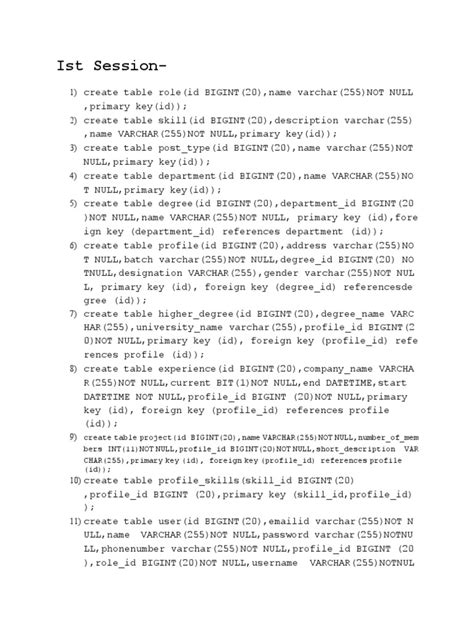 Sql Sessions 1 7 Pdf User Computing Information Retrieval