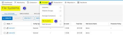 How To Create A Snapshot Of A File System On Dell Powerstore Storageareanetwork