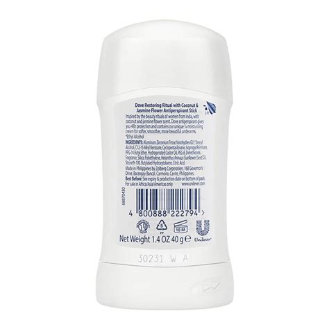 Order Dove Nourishing Secrets Restoring Ritual H Anti Perspirant Deodorant Stick For Women