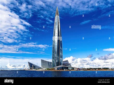 Saint Petersburg / Russia - September 8 2020: Lakhta Center, Lahta ...