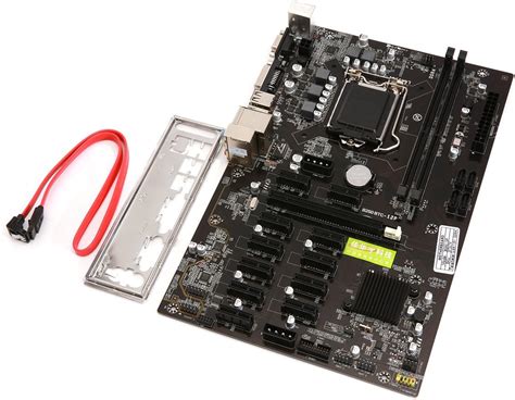 Amazon.com: Ochoos B250 BTC 12P Mining Motherboard DDR4 LGA 1151 Socket ...