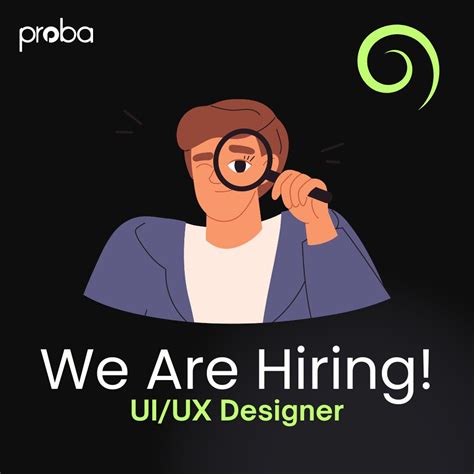 hiring uiuxdesigner remotejob designjobs uxdesign uiux… proba