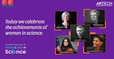 Artech Llc On Linkedin Womeninscience Girlsinscience Science