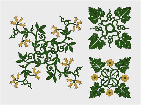 Swirling Leaves Vector Art And Graphics