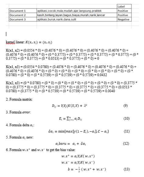 Solved Based On The Given Kernel Liner Formula And Data1