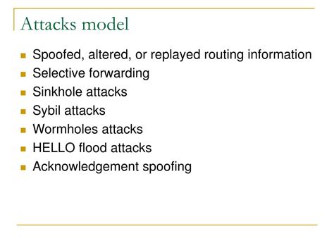 Ppt Secure Routing In Wireless Sensor Networks Attacks And Countermeasures Powerpoint