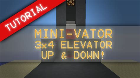 How To Make A Multi Floor Elevator In Minecraft Bedrock