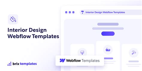 6 Interior Design Webflow Templates Brix Templates