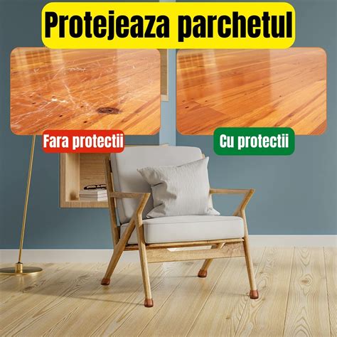 db szék lábvédő készlet bútor univerzális szilikon és filc barna eMAG hu