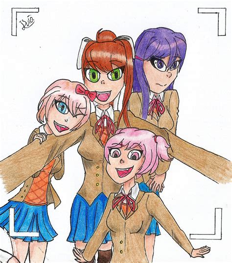 Doki Doki Literature Club By Whitelimon On Deviantart