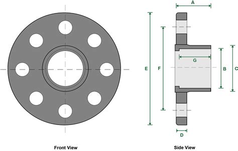 4 Inch Pvc Full Face Flange For Pressure Pipe Systems