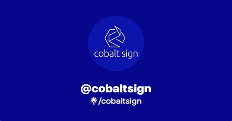 Cobaltsign Linktree