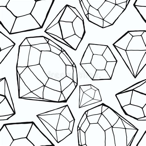 Seamless Diamond Pattern Stock Vector Illustration Of Greed 36780950