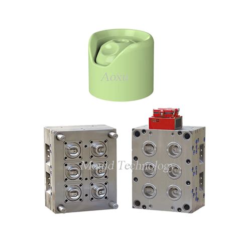 Customized Multi Cavity Water Bottle Cap Injection Mold Plastic Aerosol Spray Caps Mould Spray