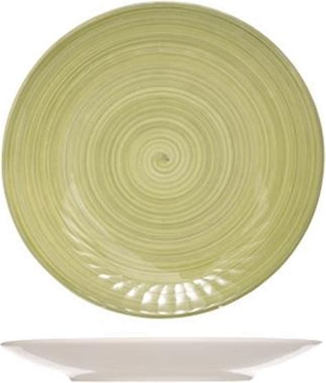 Cosy Trendy Dinerbord Turbolino Groen ø 27 cm bol