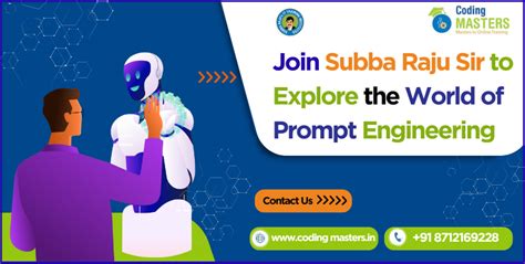 Prompt Engineering In Hyderabad Coding Masters Subba Raju Sir
