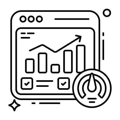 Modern Design Icon Of Online Data Analytics Vector Art At Vecteezy