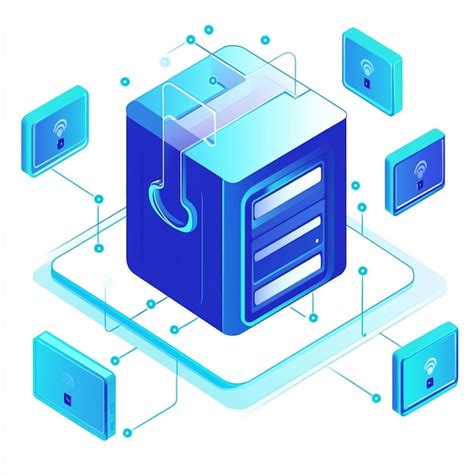 An Illustration Of How Secure File Transfers Are Managed Using The Sftp Protocol Premium Ai