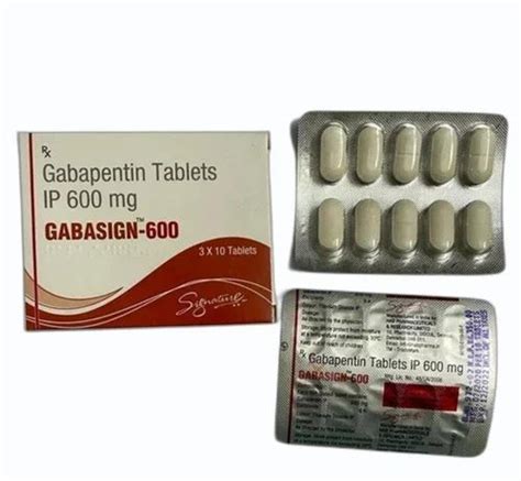 Gabapentin 600 Mg Tablets At ₹ 6000 Box Gabapin In Nagpur Id 2853164116097