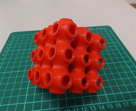 Download Free Stl File Schwarz P Surface Lattice • 3d Printer Model ・ Cults