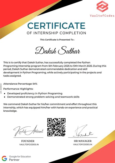Python Internship Learning Daksh Suthar