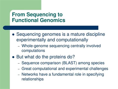 Ppt Biological Networks Csci 732 Introduction To Bioinformatics Powerpoint Presentation Id