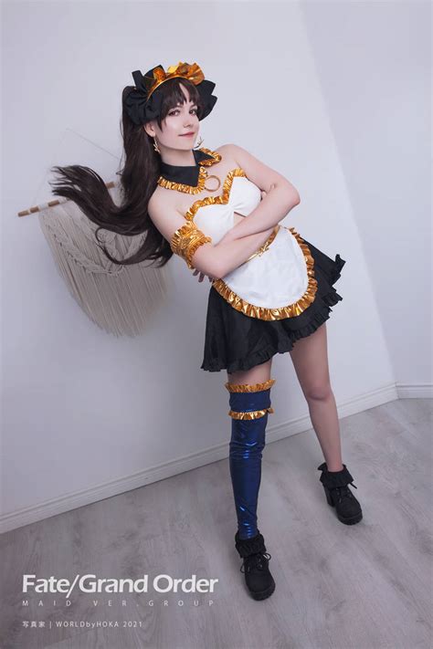 Ishtar Ver Maid From Fate Grand Order Cosplay By Leagueofmikasaa On Deviantart