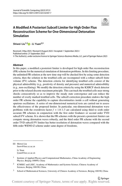 A Modified A Posteriori Subcell Limiter For High Order Flux